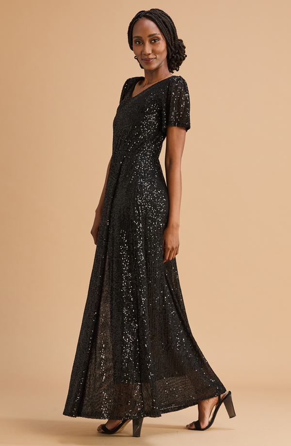 Leah Dress Sequins South Africa Party Mareth Colleen Cocktail Black ...