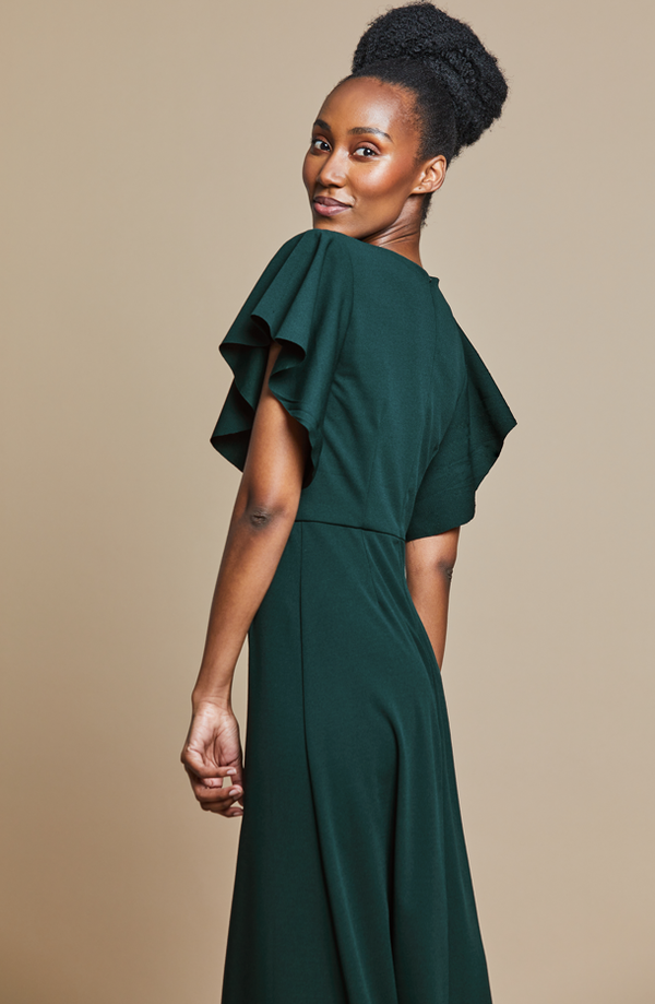Daleen Dress Dark Green Stretch Evening South Africa– MARETHCOLLEEN